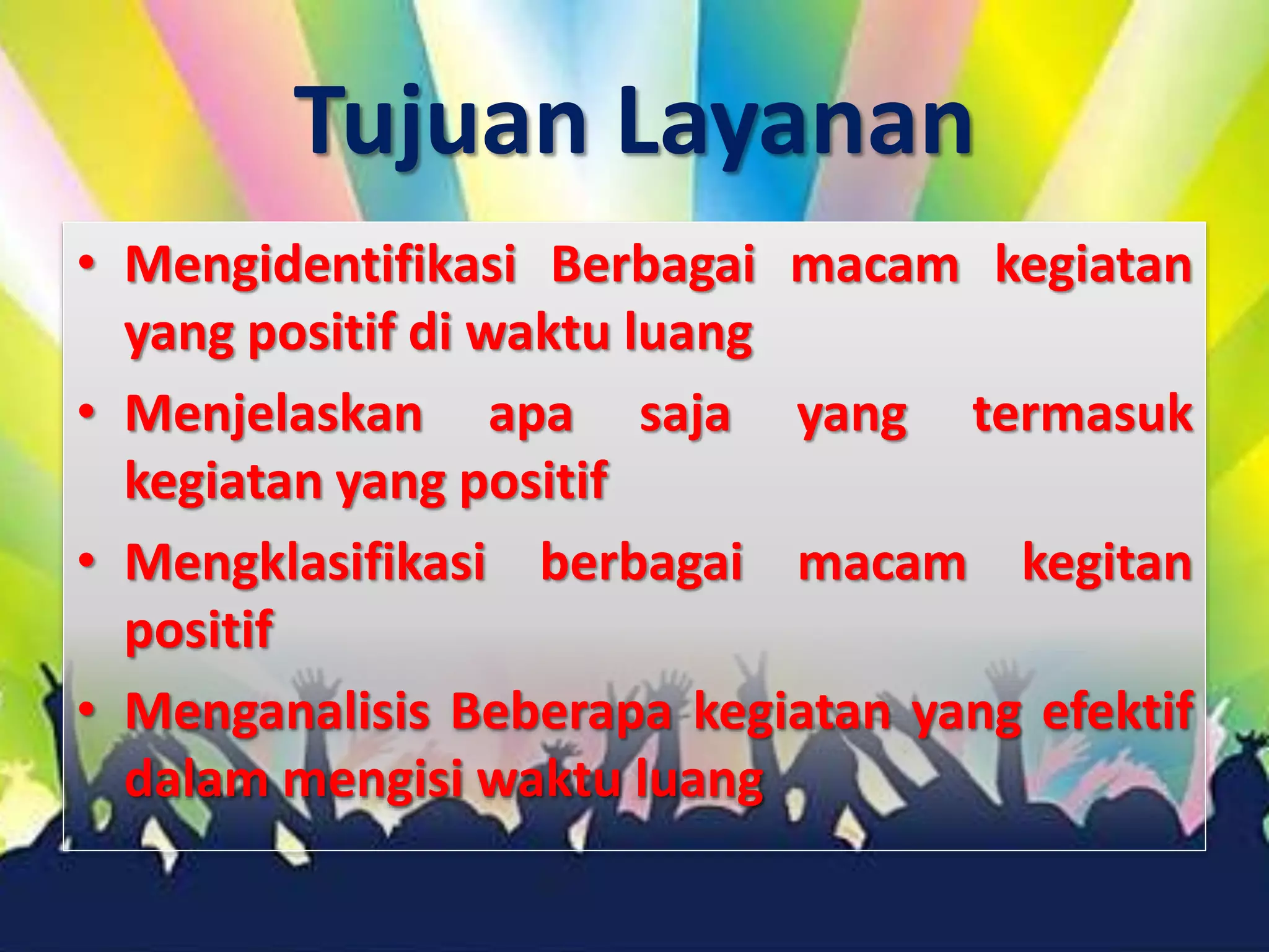 Mengisi waktu luang dengan kegiatan positif (1) | PPT