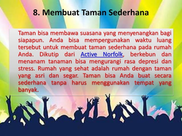 Mengisi waktu luang dengan kegiatan positif (1) | PPT