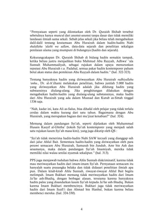 Mengkritik quraish shihab secara ilmiah | PDF