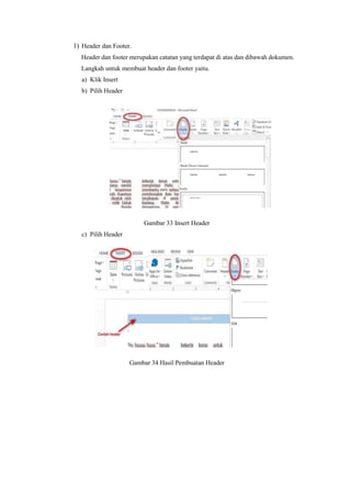 Mengoperasikan Microsoft Word.docx..................................................... | PDF