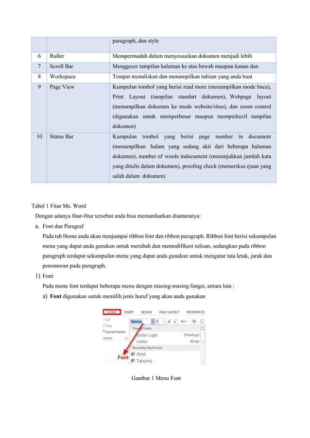 Mengoperasikan Microsoft Word.docx..................................................... | PDF