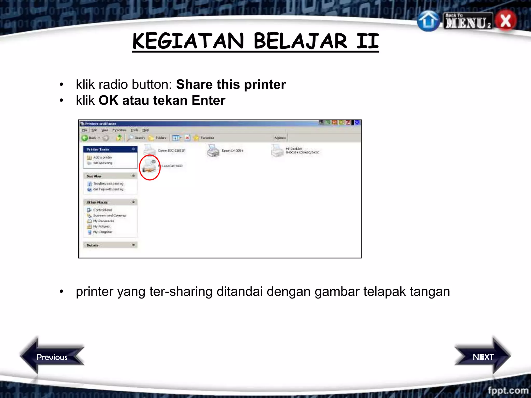 Mengoperasikan pc yang tersambung jaringan pc dengan sistem operasi berbasis gui | PPT