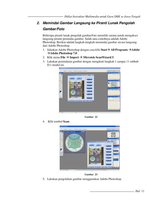 Mengoperasikan Periperal Pemindai Gambar | PDF
