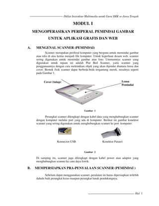 Mengoperasikan Periperal Pemindai Gambar | PDF
