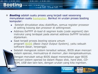 Mengoperasikan sistem komputer | PPT
