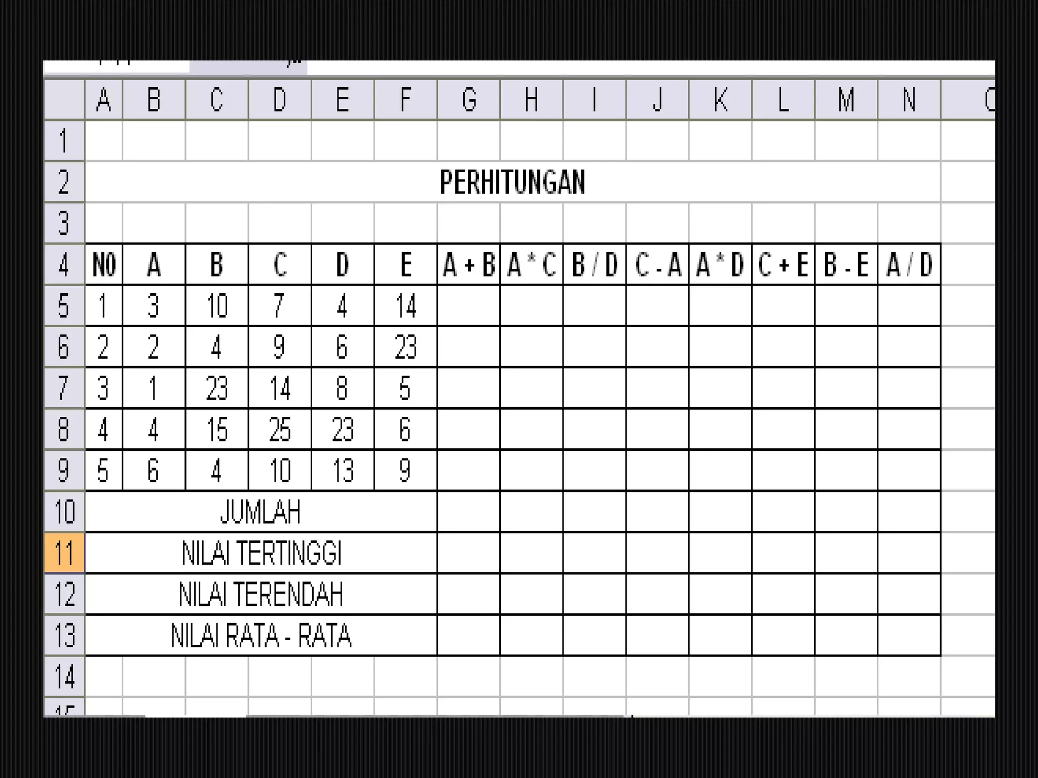 Mengoperasikan software spreadsheet | PPTX