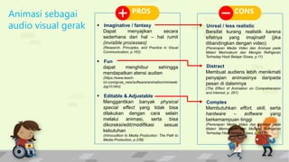 Mengoptimalkan Animasi sebagai Media Komunikasi Visual | PPTX