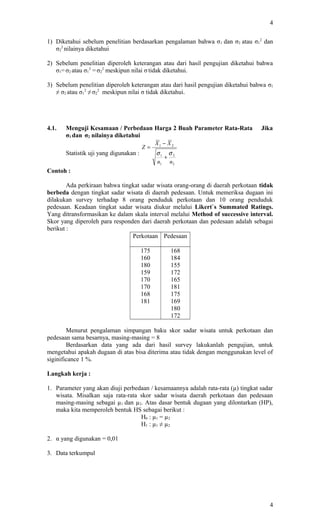 Menguji kesamaan-atau-perbedaan-dua-parameter2 | PDF