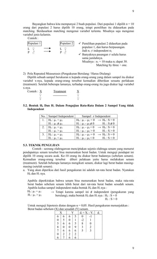 Menguji kesamaan-atau-perbedaan-dua-parameter2 | PDF