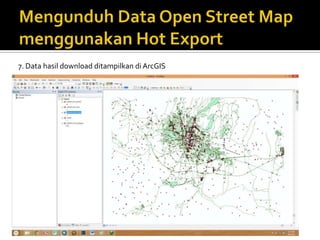 Mengunduh data spasial open street map format shapefile | PPTX