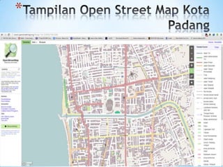 Mengunduh data spasial open street map format shapefile | PPTX
