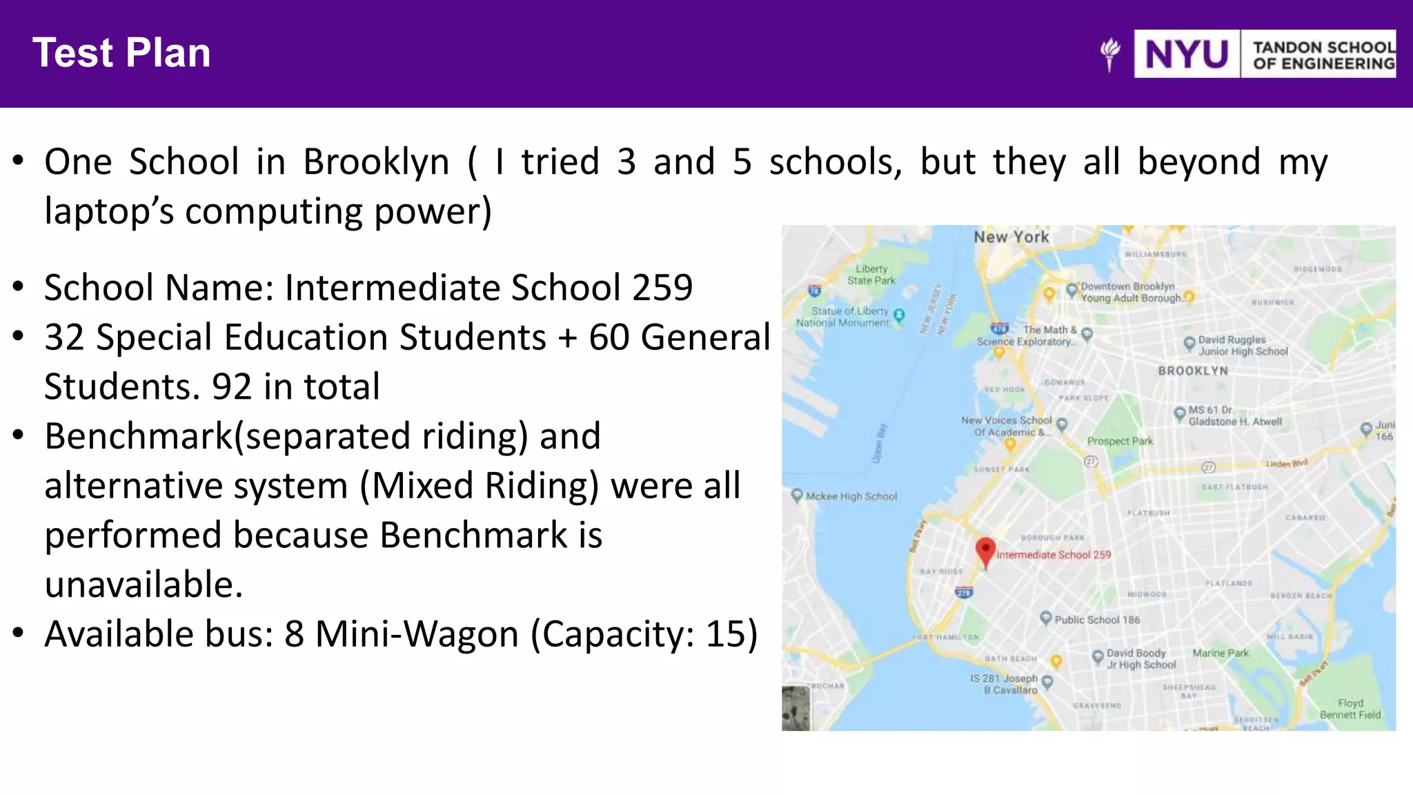 School Bus Mixed Class Routing Ppt