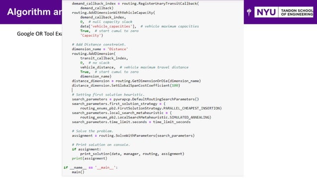 School Bus Mixed Class Routing Ppt