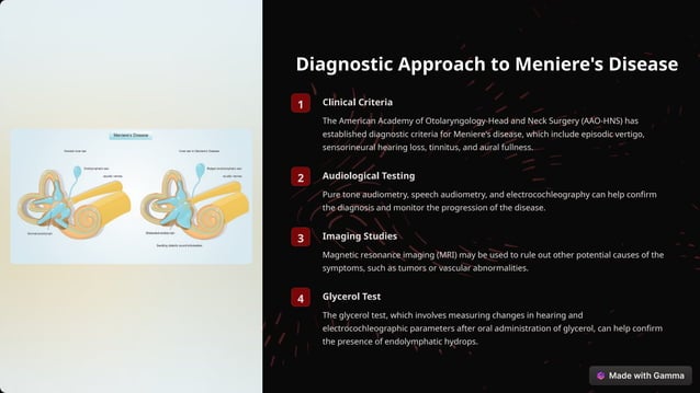 Menieres-Disease-A-Comprehensive-Overview.pptx | Ear, Nose and Throat Conditions | Diseases and ...