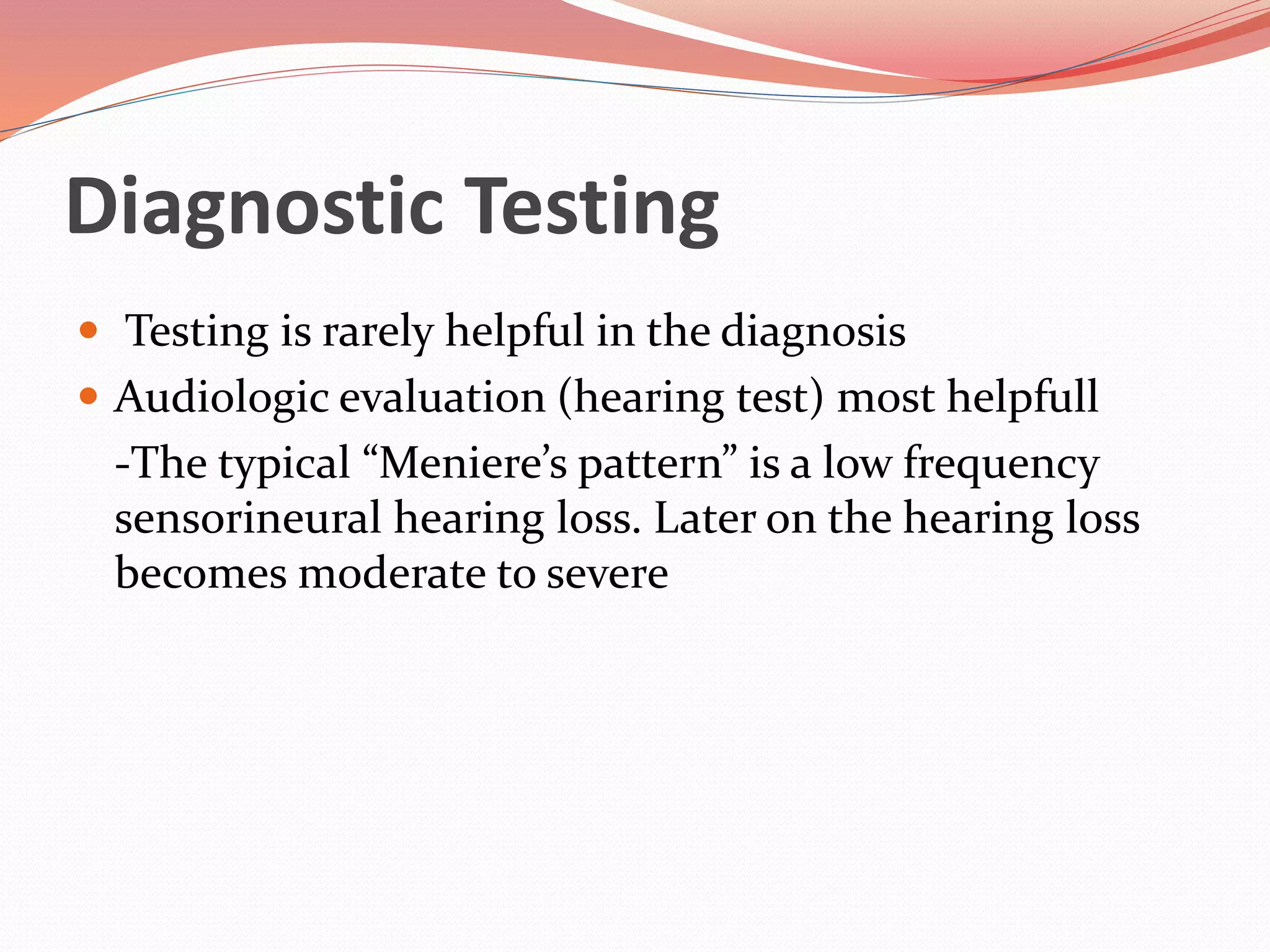 Meniere’s disease | PPTX