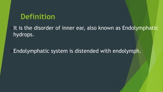 Meniere’s Disease.pptx