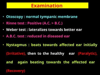 Meniere's Disease .ppt by Dr. Krishna Koirala | PPT