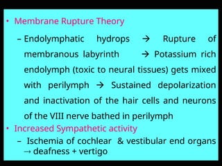 Meniere's Disease .ppt by Dr. Krishna Koirala | PPT