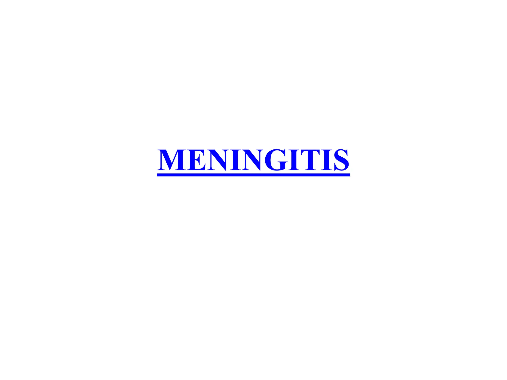 Menigitis final.ppt medical surgical nursing | PPT