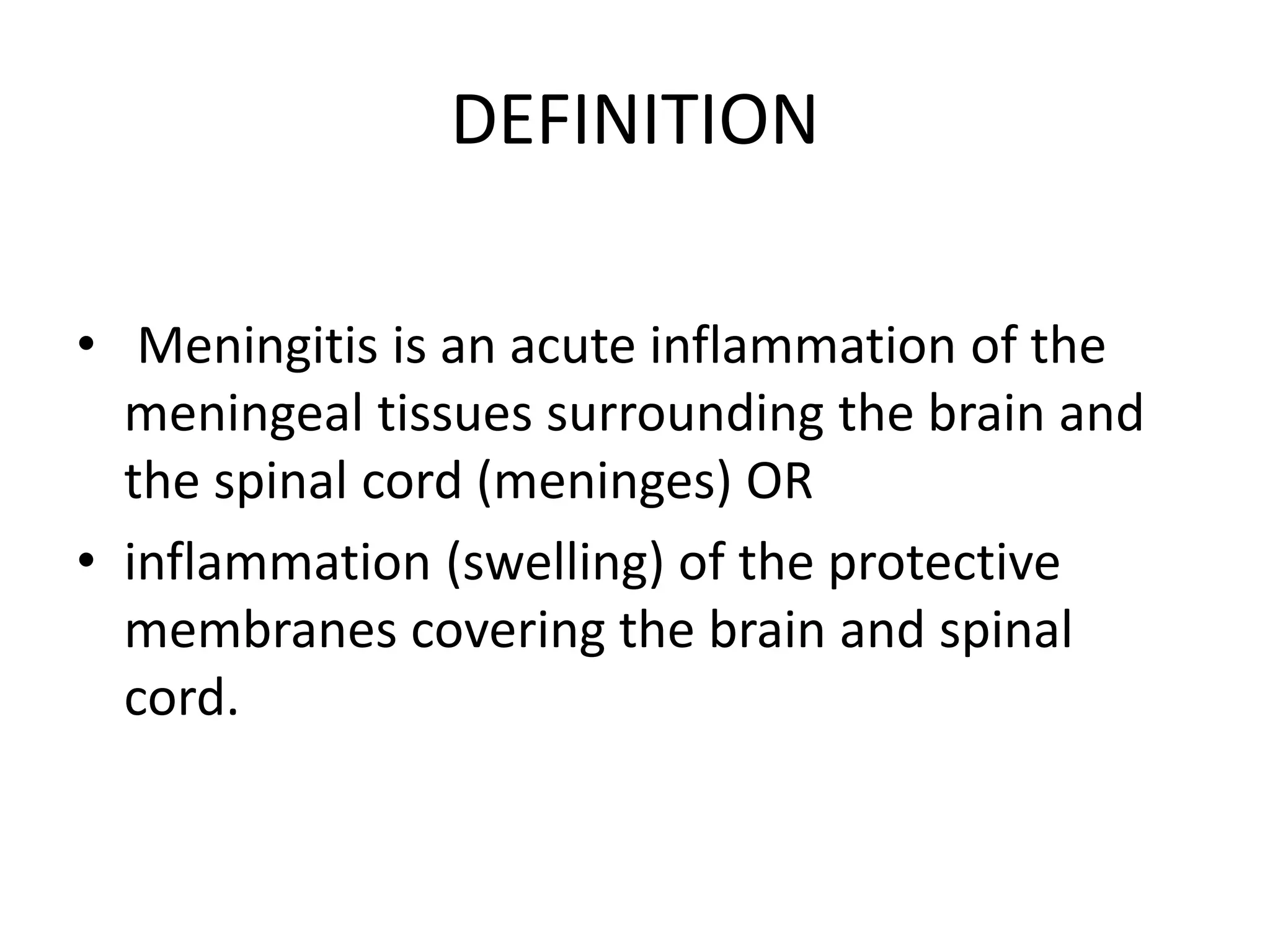 Menigitis final.ppt medical surgical nursing | PPT