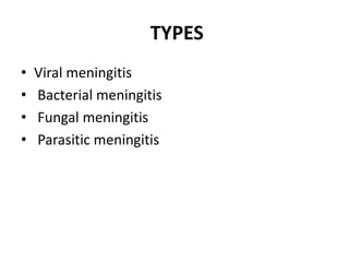 Menigitis final.ppt medical surgical nursing | PPT