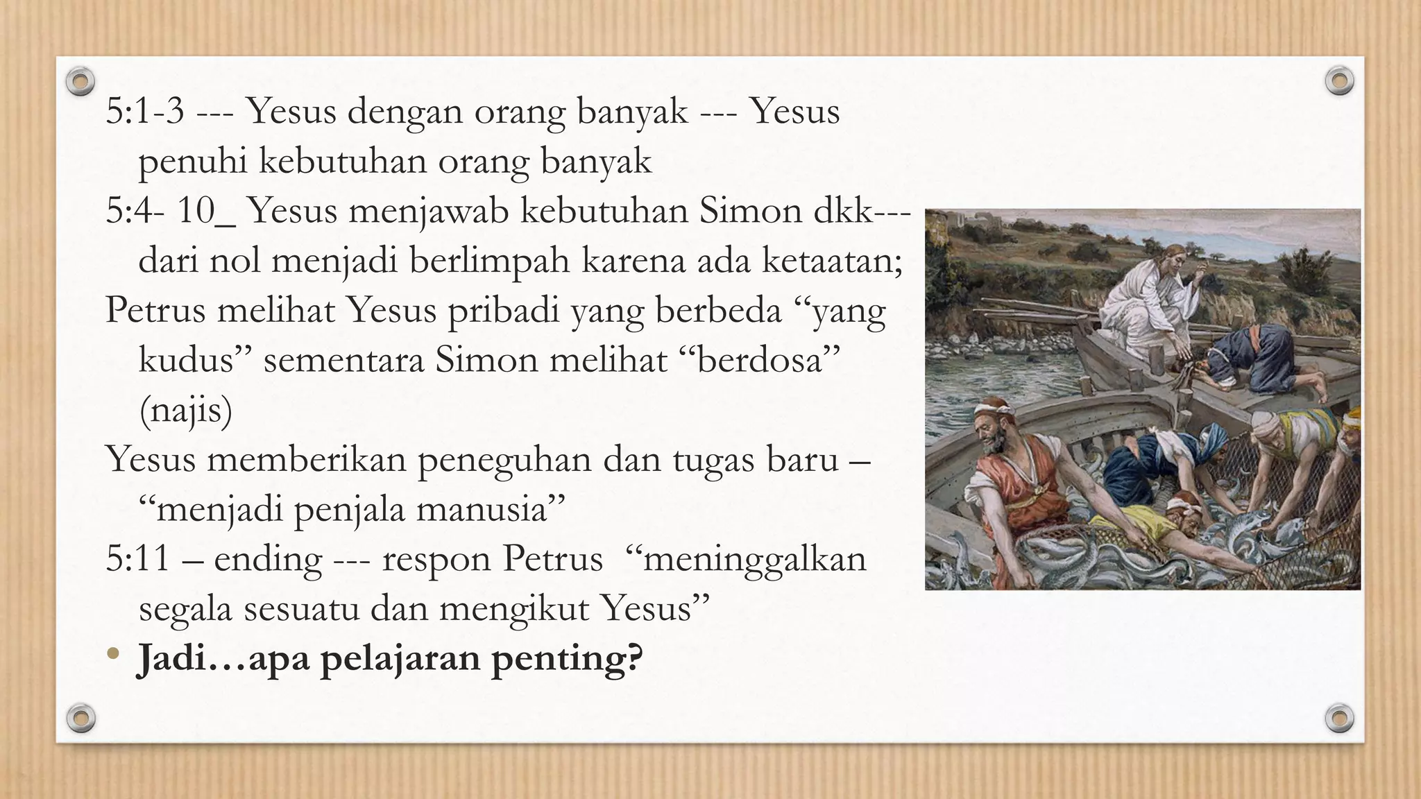 Bible Talks: Cara Praktis Menikmati Isi Alkitab untuk Remaja/Pemuda | PPT