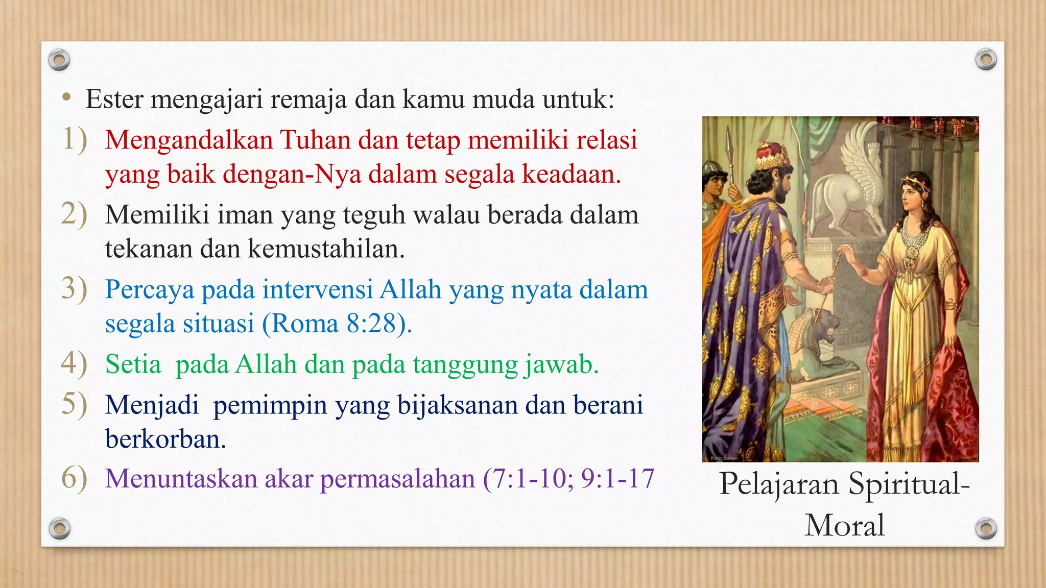 Bible Talks: Cara Praktis Menikmati Isi Alkitab untuk Remaja/Pemuda | PPT