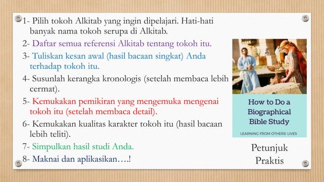 Bible Talks: Cara Praktis Menikmati Isi Alkitab untuk Remaja/Pemuda | PPT