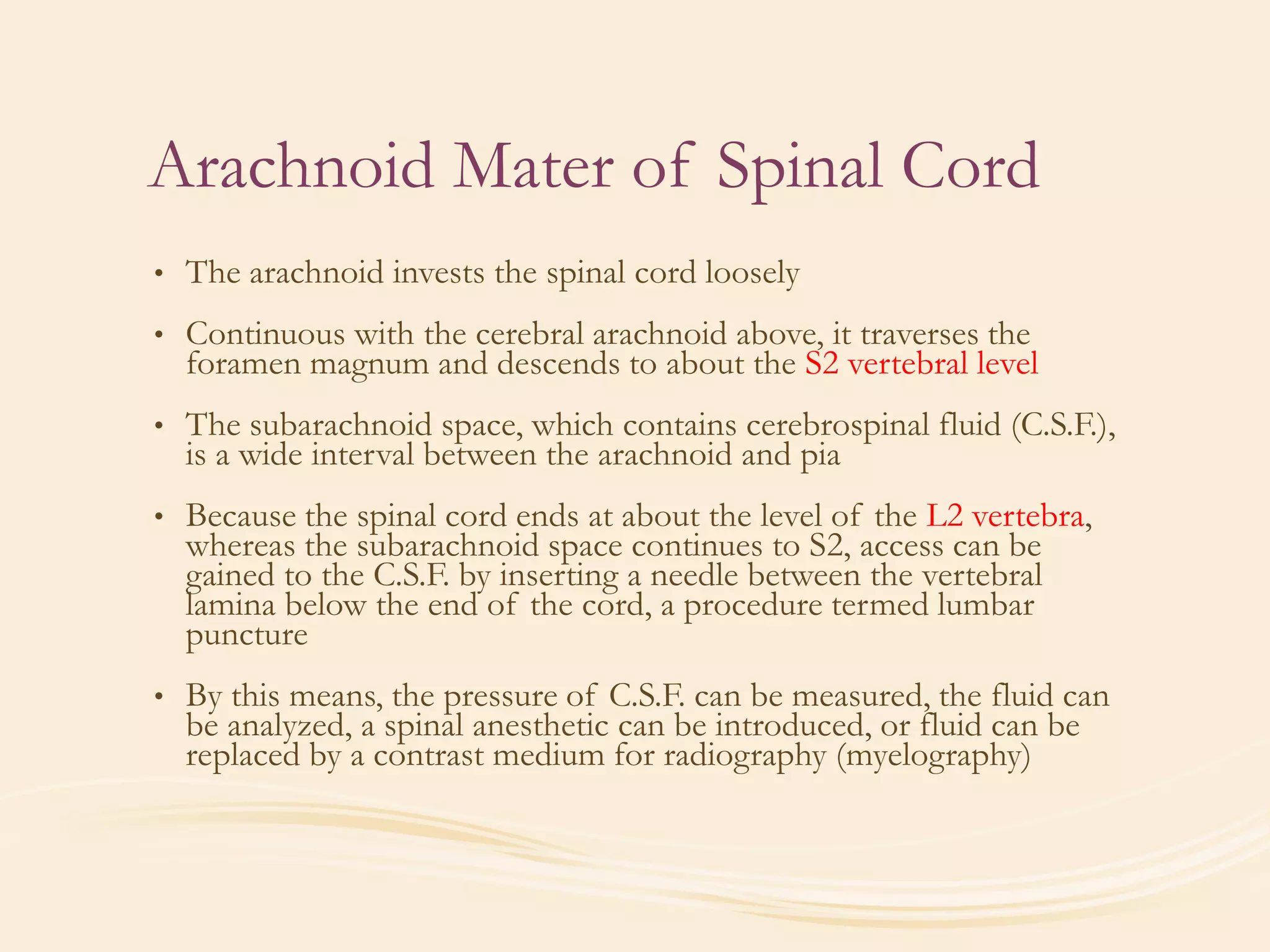 Meninges of brain and spinal cord | PPTX