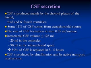 Meninges, Brain’s cavities, and Cerebrospinal fluid_dr. Djoko P. oK.ppt