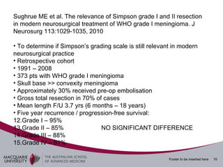 Meningioma June2011 | PPT