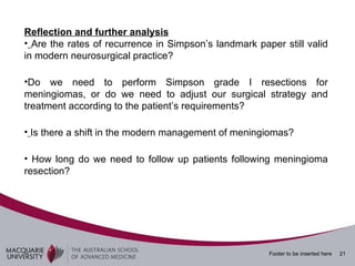 Meningioma June2011 | PPT