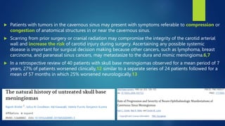 MENINGIOMAS DEL SENO CAVERNOSO CEREBRAL.pptx