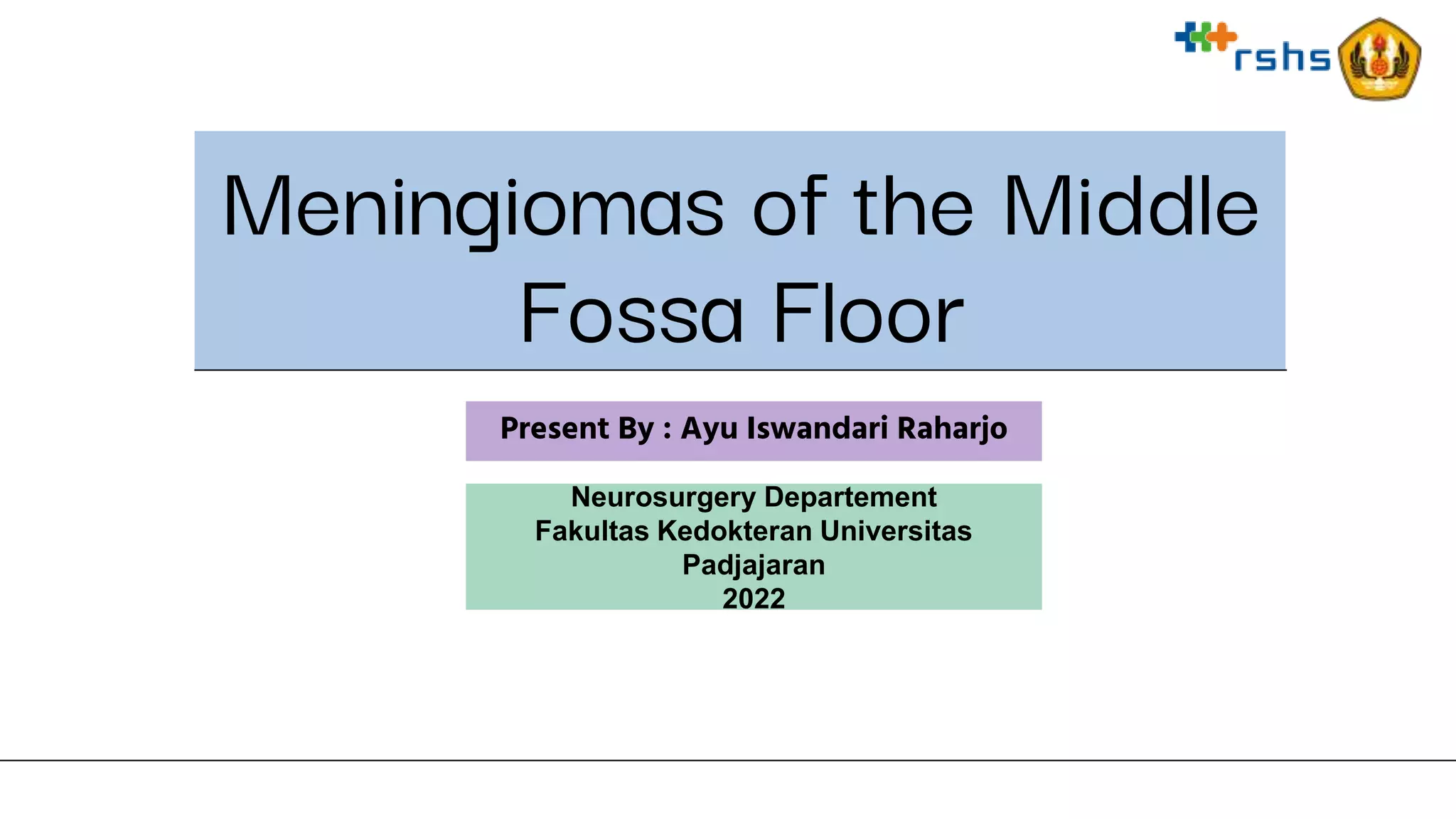 Meningiomas of the Middle Fossa Floor.pptx