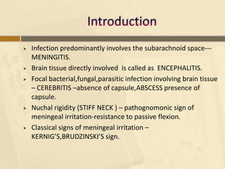 Nuchal Rigidity Meningitis