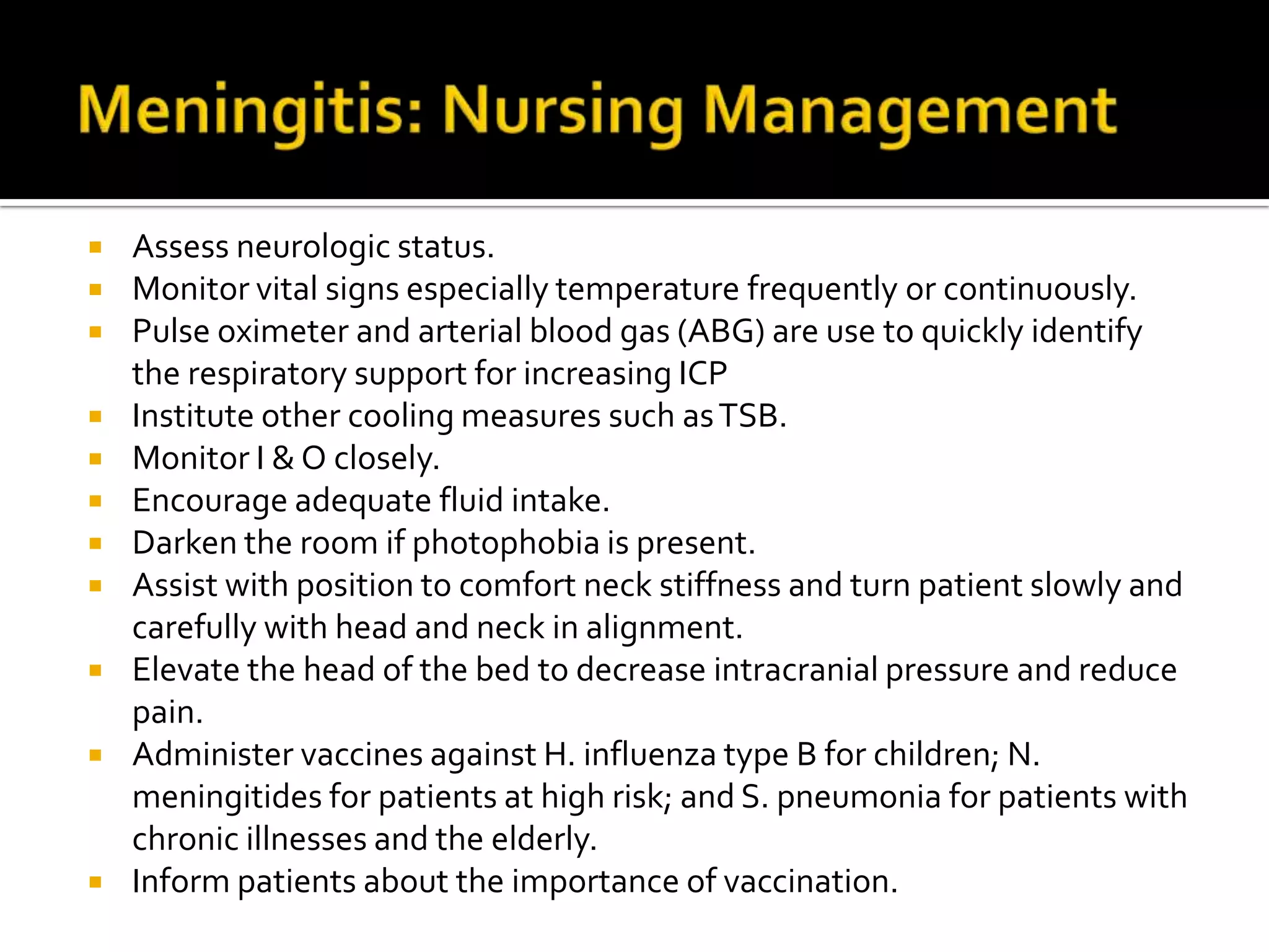 Meningitis and Encephalitis | PPTX