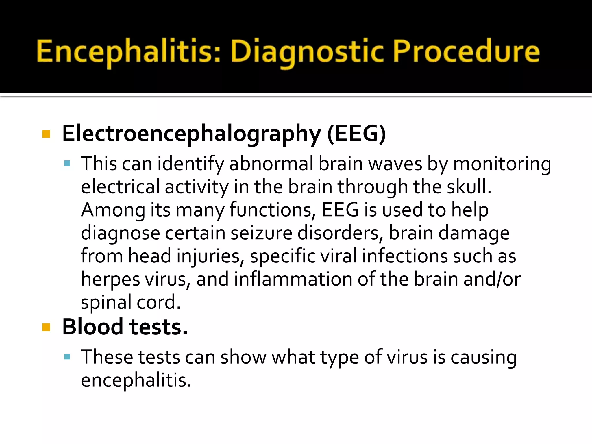 Meningitis and Encephalitis | PPTX