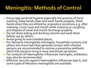 Meningitis and Encephalitis | PPTX