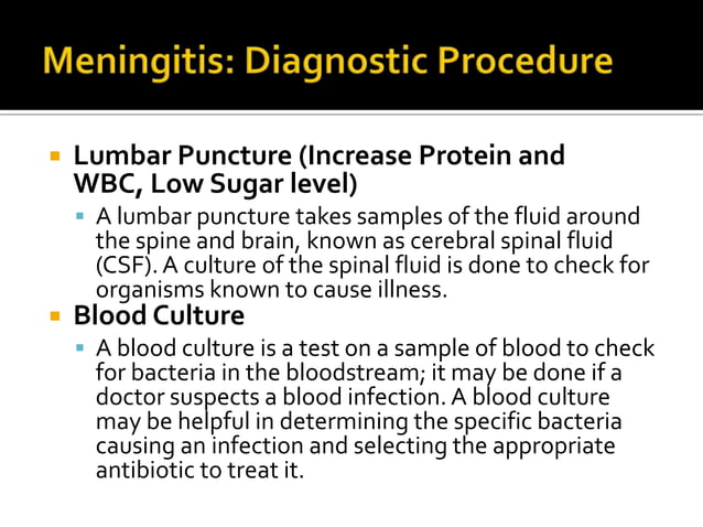 Meningitis and Encephalitis | PPTX