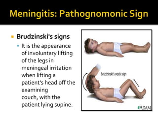 Meningitis and Encephalitis | PPTX