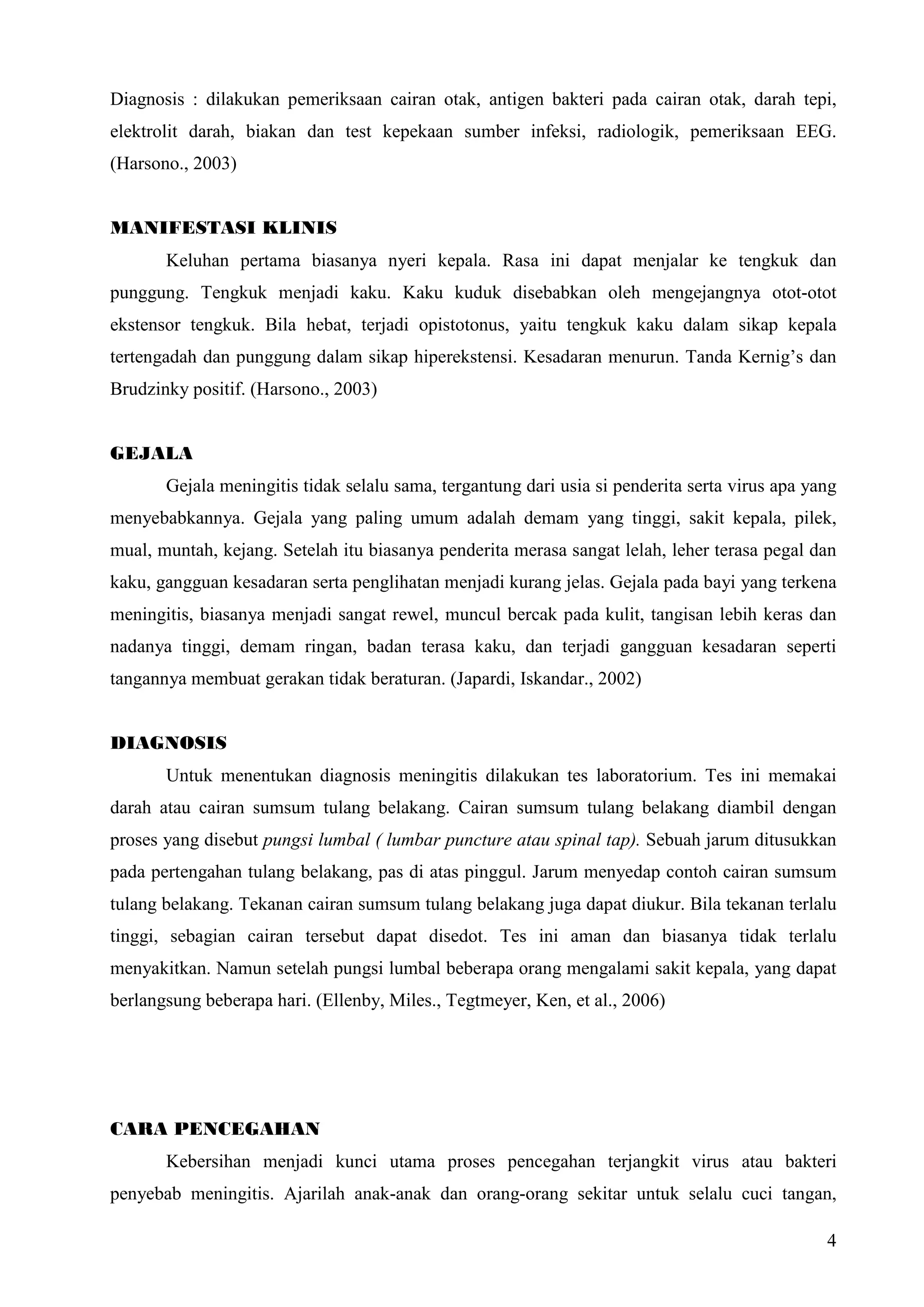Meningitis | PDF