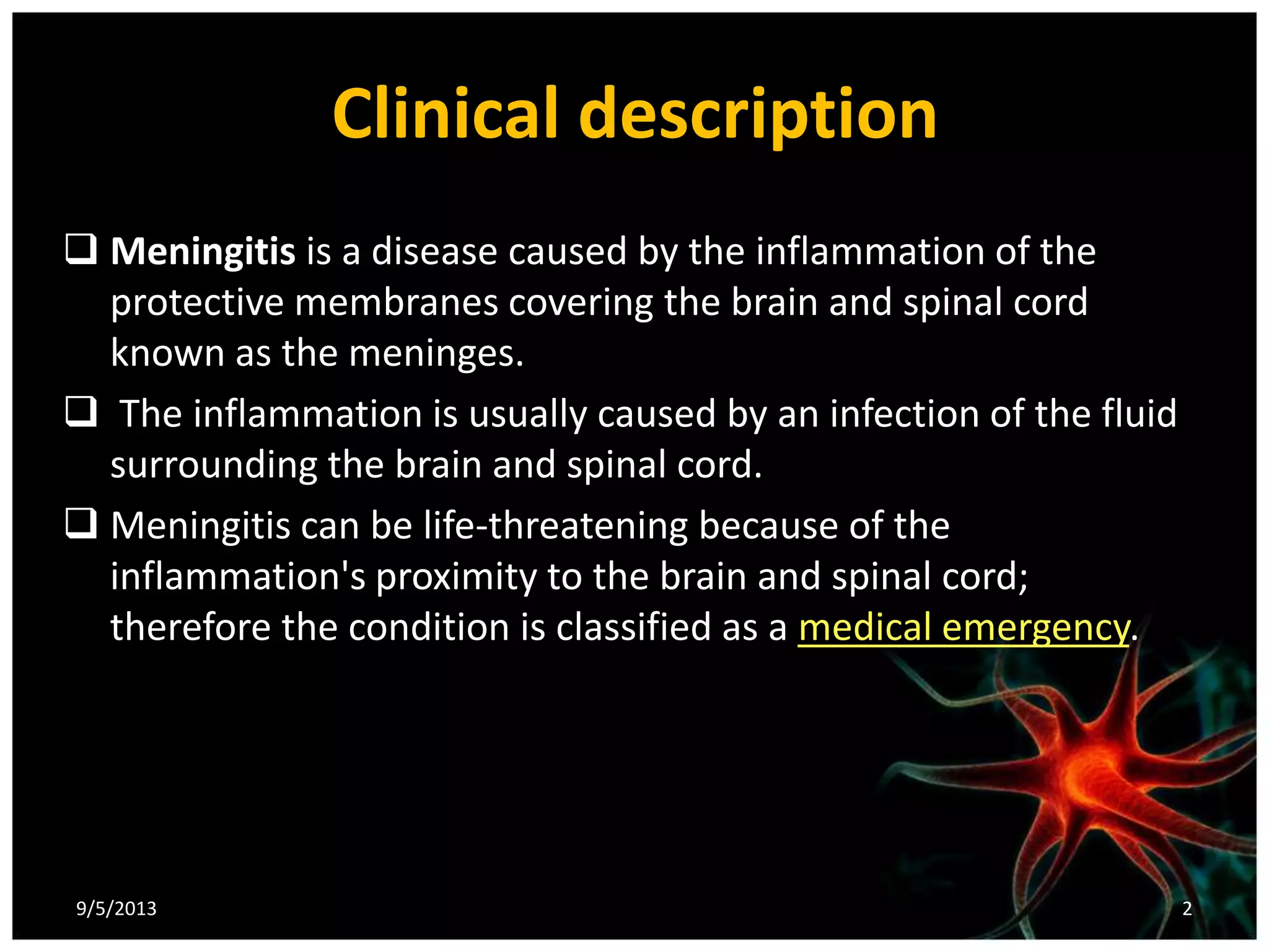 Meningitis | PPTX