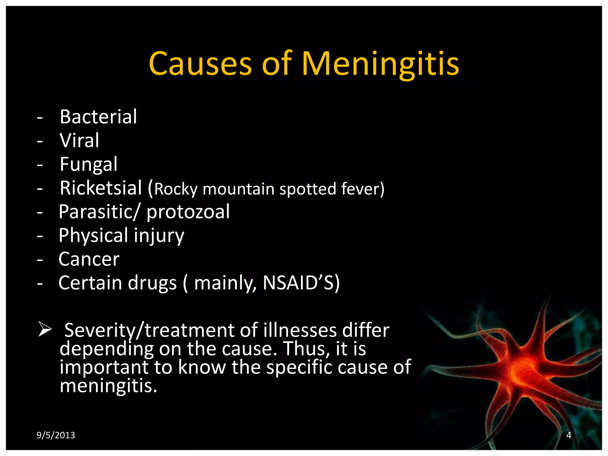 Meningitis | PPTX