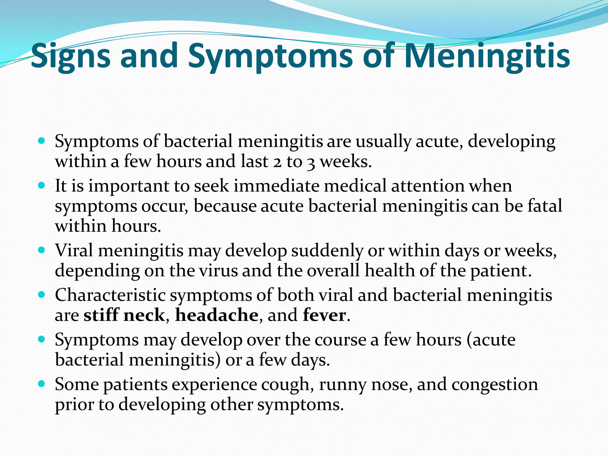 Meningitis | PPSX