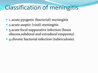 Meningitis | PPSX