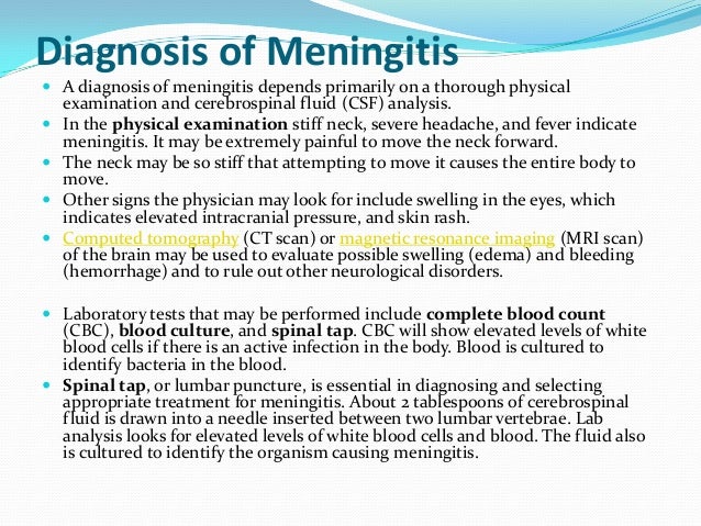 Meningitis