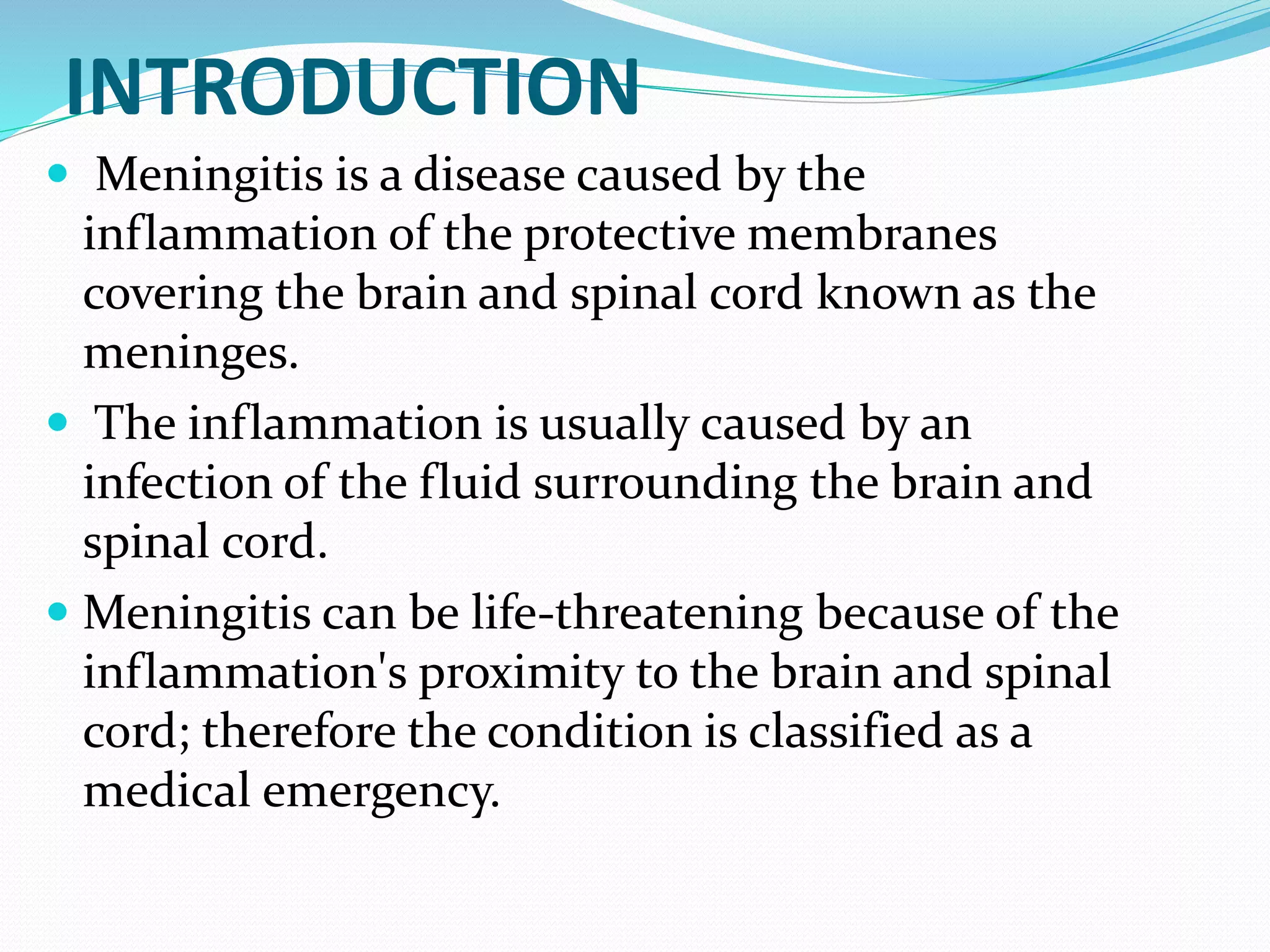 Meningitis | PPTX