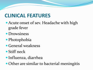 Meningitis | PPTX