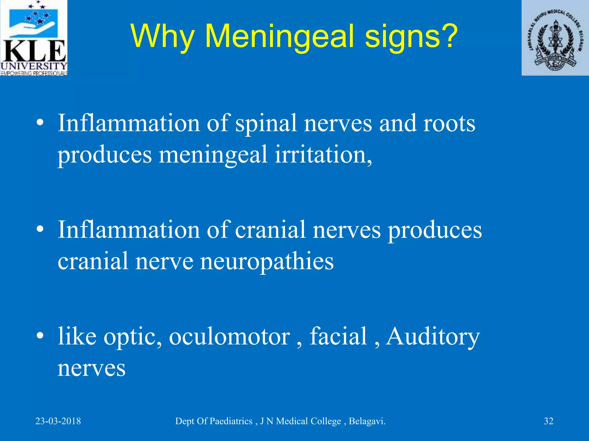 Meningitis ( Introduction , classification , Pathophysiology , clinical ...