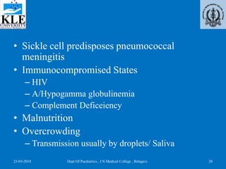 Meningitis ( Introduction , classification , Pathophysiology , clinical ...